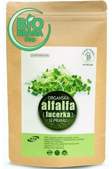 Alfa-alfa (lucerka) u prahu 100gr DTC