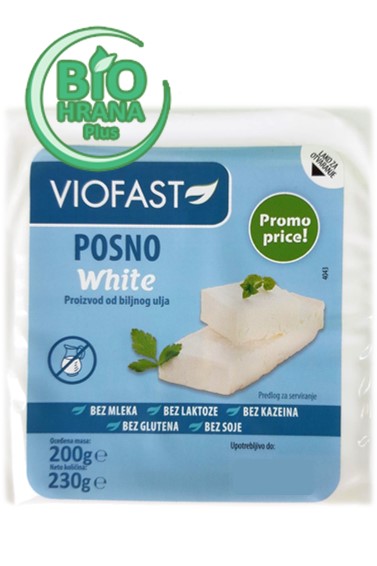 Viofast white (posni) 200g silbo