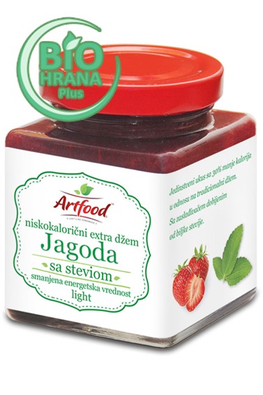 Dzem jagoda sa steviom 220g Artfood