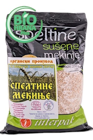 Mekinje speltine susene organske 250g Interpak