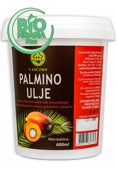 Palmino ulje 600ml -Lucar