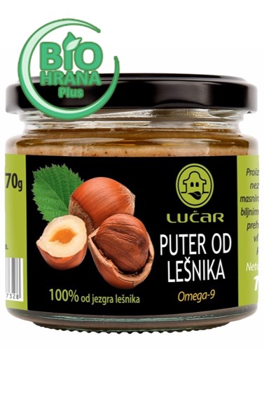 Puter od lešnika 170g - Lučar