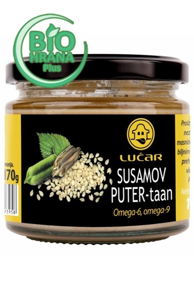 Susamov puter taan (tahini) 170g -Lucar