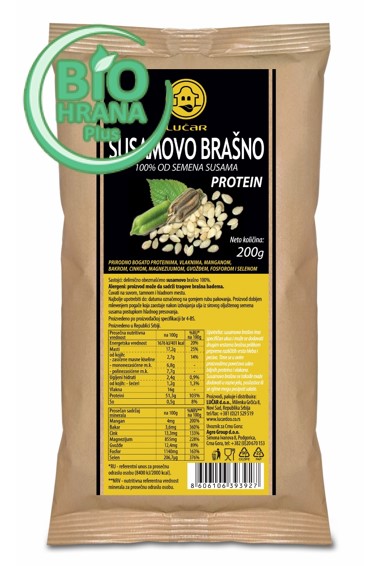 Susamovo brasno protein 200g- Lucar