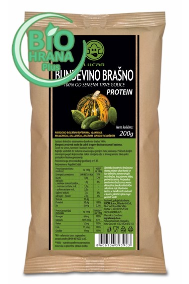 Bundevino brasno protein 200g-Lucar