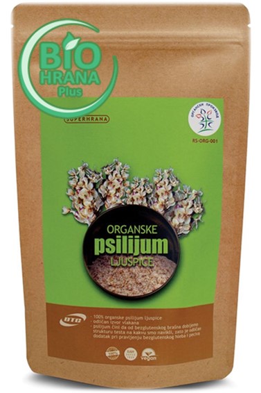 Organski psylijum ljuspice 100g DTC