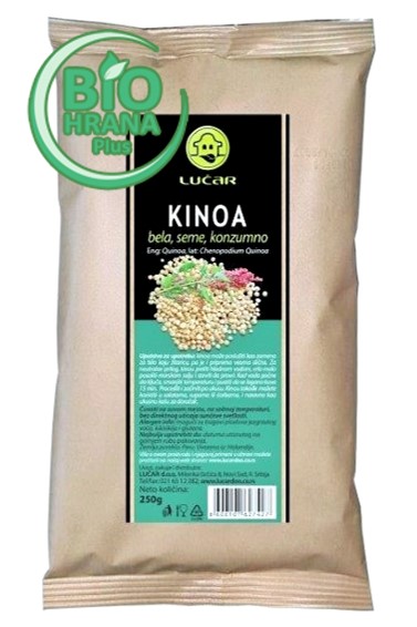 Kinoa seme 250g -Lucar