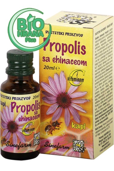 Propolis kapi sa ehinaceom i vit C 20ml Sinefarm