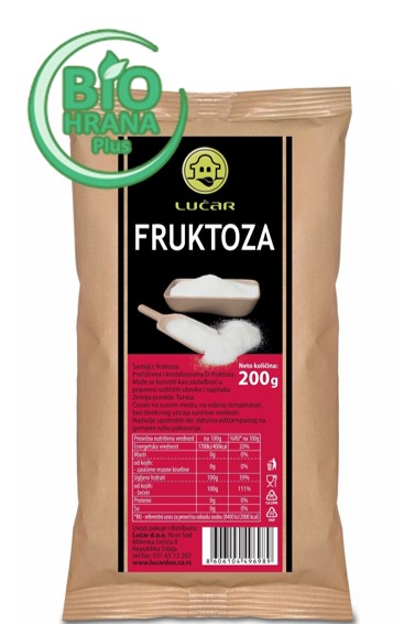 Fruktoza 200gr -Lucar