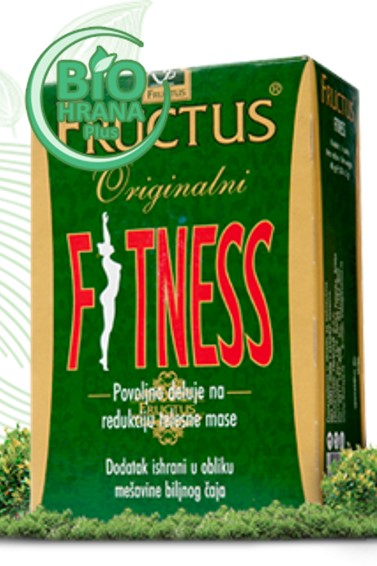 Čaj Fitness, filter - Fructus