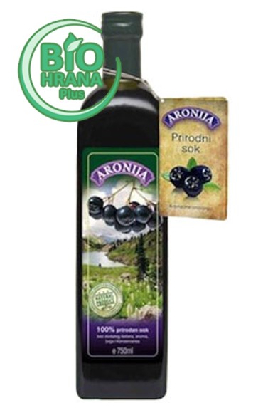 Aronija sok 750ml-Agroflora