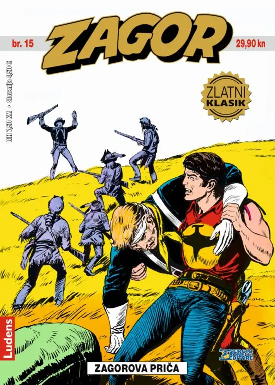 Ludens ZAGOR ZLATNI KLASIK 15 korica B - Zagorova priča