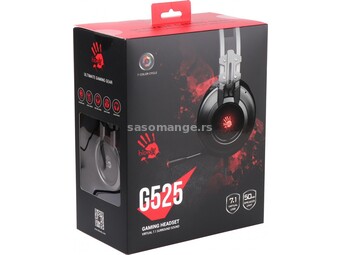 A4-G525 A4Tech Bloody gejmerske slusalice sa mikrofonom, 7.1 SURROUND, 50mm/16ohm, color LED, CH,USB