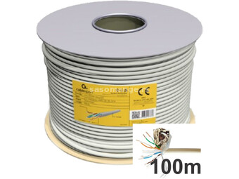 FPC-6004-L/100 Gembird FTP cat.6 Indoor licnasti CCA kotur 100m