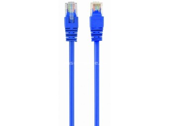 PP12-3M/B Gembird Mrezni kabl, CAT5e UTP Patch cord 3m blue