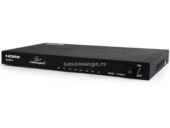 DSP-8PH4-03 Gembird HDMI spliter aktivni, 1 na 8 port-a