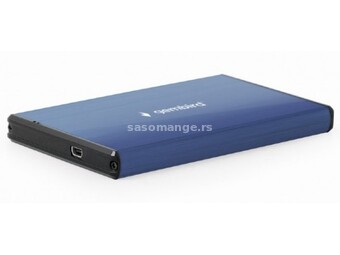 EE2-U3S-3-DB Gembird USB 3.0 Externo kuciste za 2.5 SATA hard diskove, aluminium, deep-blue