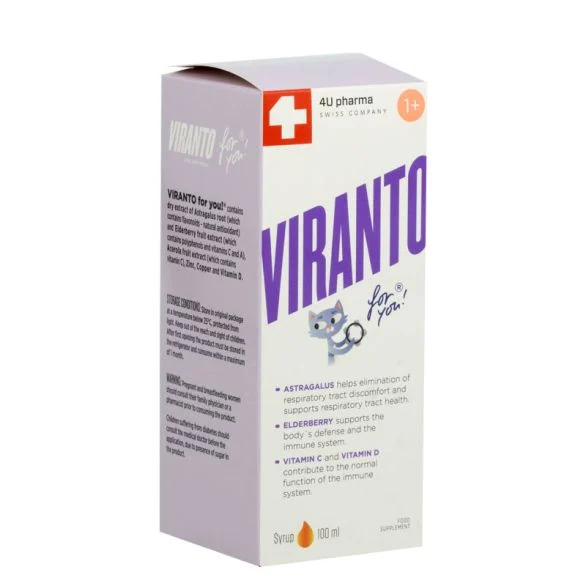 Viranto 1+ sirup for you 100ml