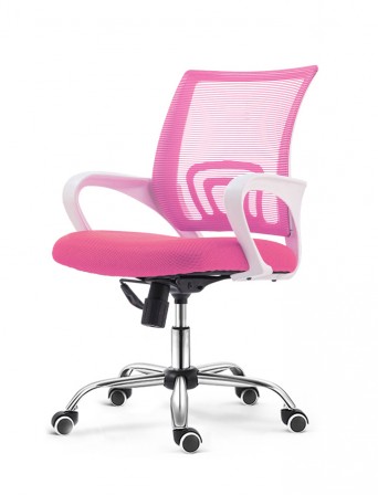 Daktilo stolica C-804A Roze leđa-Roze sedište 570x580x880(980) mm