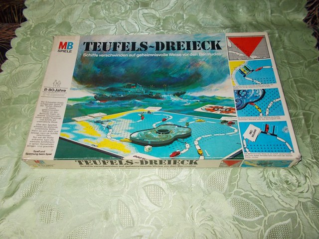 Teufels - Dreieck - stara drustvena igra iz 1977 godine