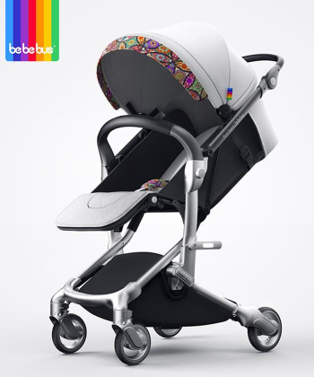 Bebebus Camper+ kolica za bebe Good Tribe Grey