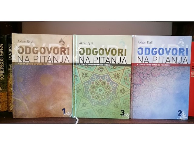 ODGOVORI  na pitanja I-III  Akbar Eydi