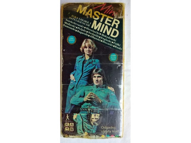Mini Master Mind  izdanje Decje novine . Kartonska navl