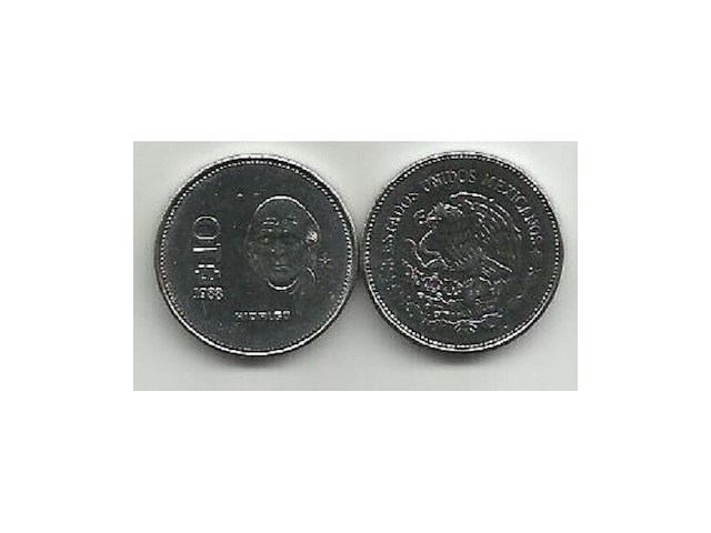 Mexico 10 pesos 1988. UNC