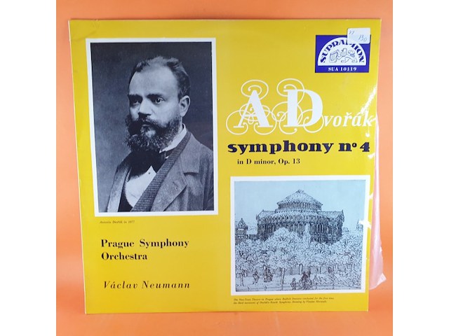 Antonín Dvořák – Symphony No. 4 In D Minor, Op. 13