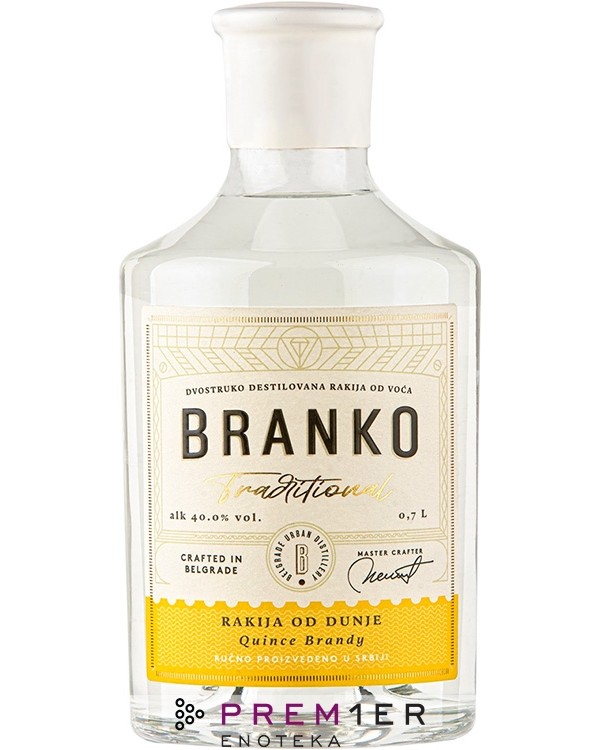 Belgrade Urban Distillery Branko Rakija od Dunje 0.70l