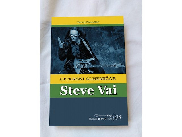 knjiga STEVE VAI - Gitarski alhemičar (NOVO, 2021)