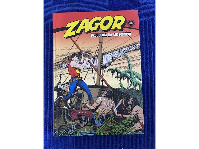 ZAGOR 82  BRODOLOM  NA  MISSOURIJU libellus