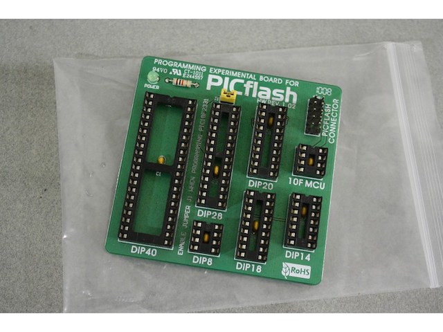 Programming Experimental Board for PICflash