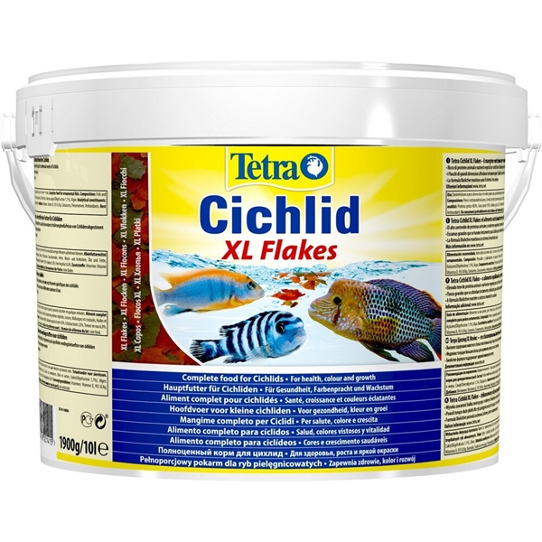 Tetra Cichlid Flakes XL 10L