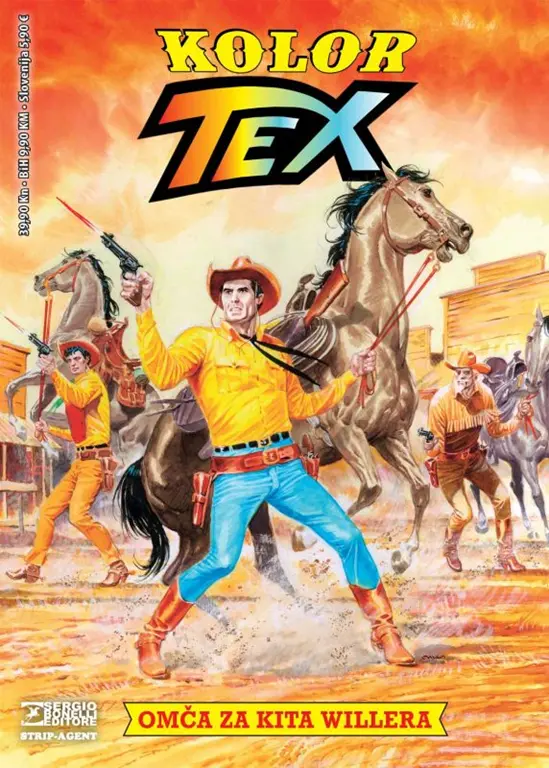 Strip agent Tex kolor 15 - Omča za Kita Willera