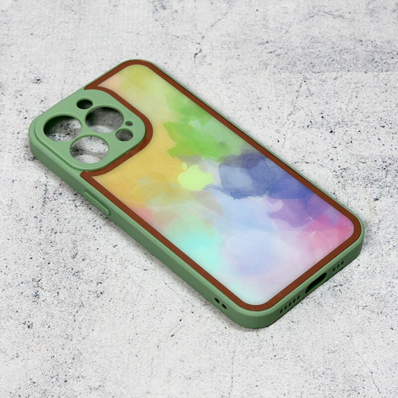 Maskica Candy Marble za iPhone 13 Pro Max 6.7 mint