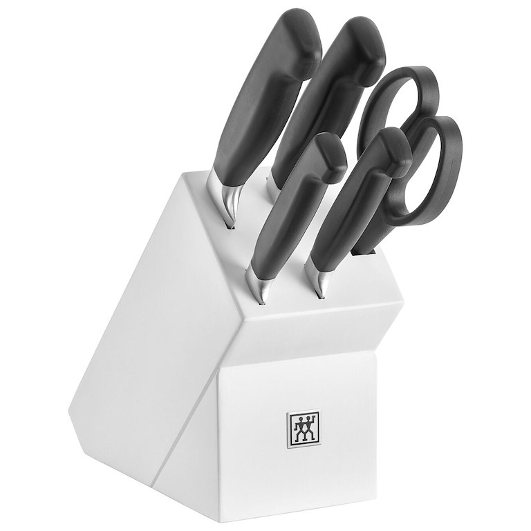 ZWILLING NOŽEVI FOUR STARS BLOK 6/1 BELI