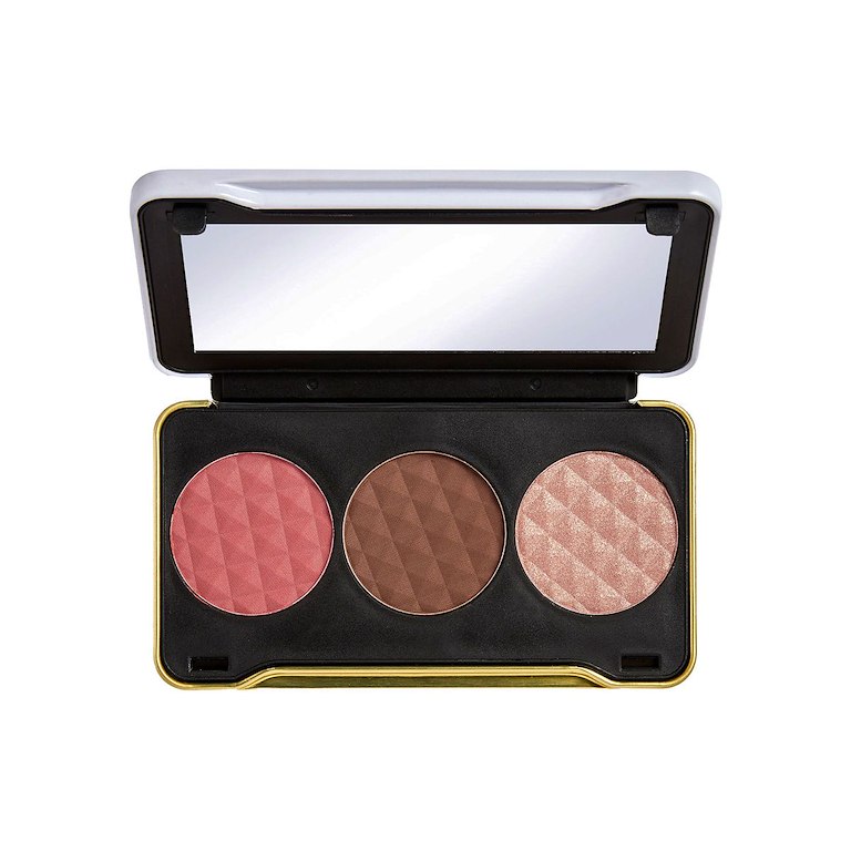 Paleta za konturisanje i hajlajt MAKEUP REVOLUTION Patricia Bright 6.6g Summer Sunrise