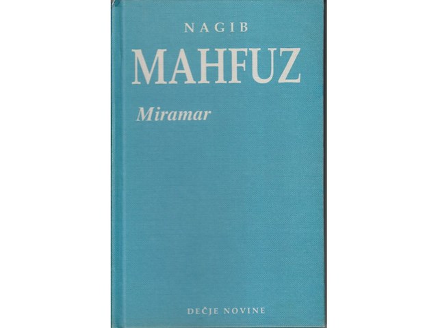Mahvuz / MIRAMAR - NobeLova nagrada 1988 - odličnO