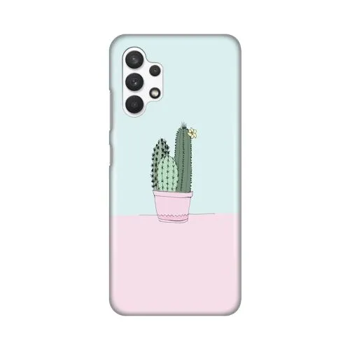 Silikonska futrola - maska print za Samsung A325 Galaxy A32 4G Cactus