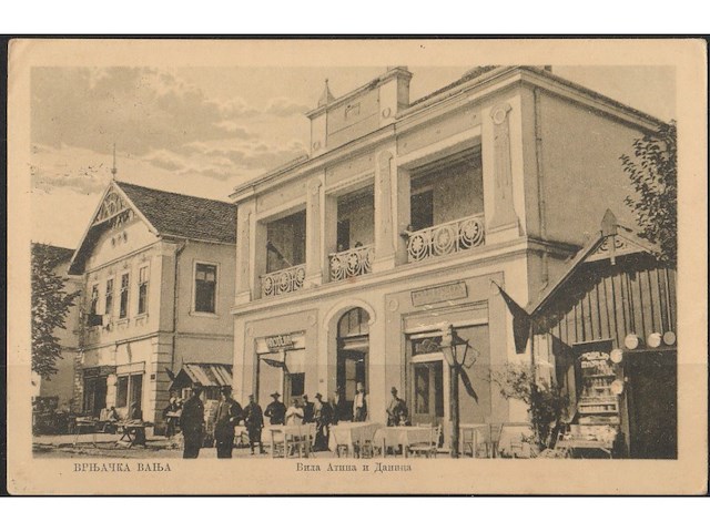 Vrnjacka Banja - Apoteka,kafana,radnja 1931