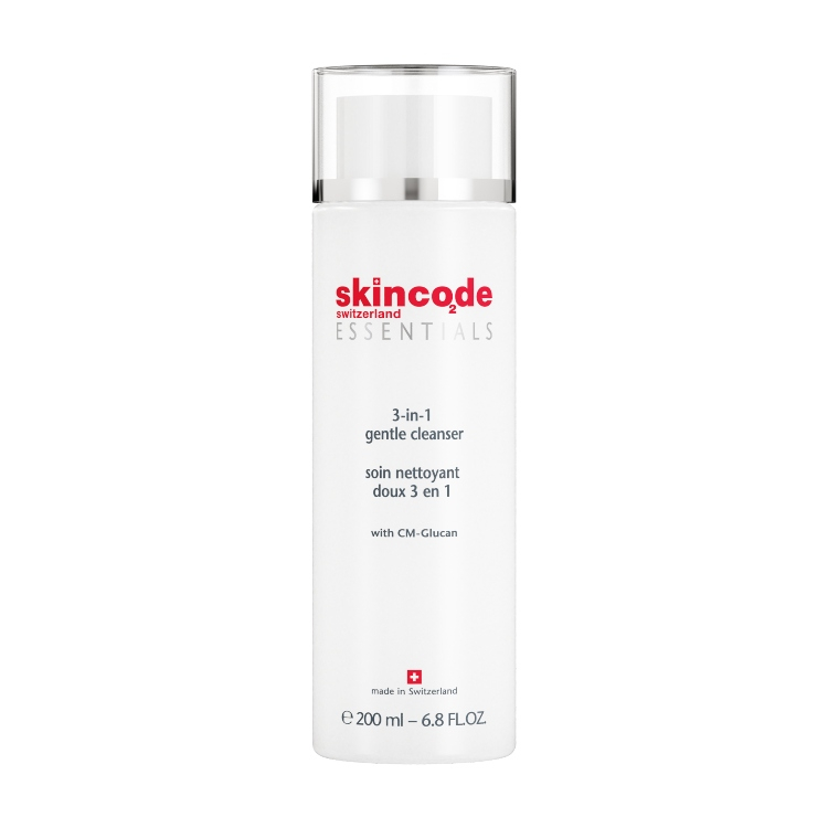 Skincode Essentials 3u1 mleko za nežno čišćenje kože 200ml