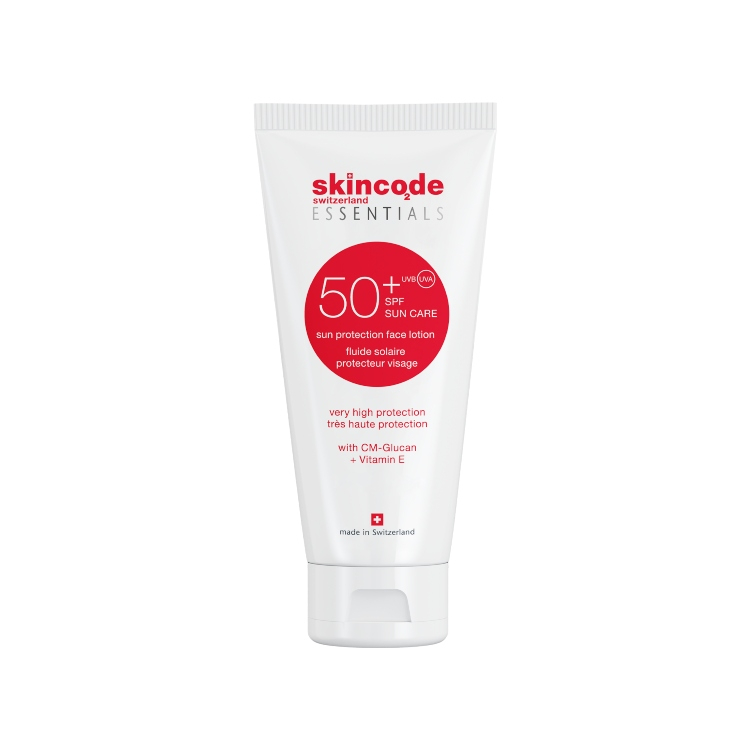 Skincode Essentials losion za lice za zaštitu od sunca SPF50+ 100ml