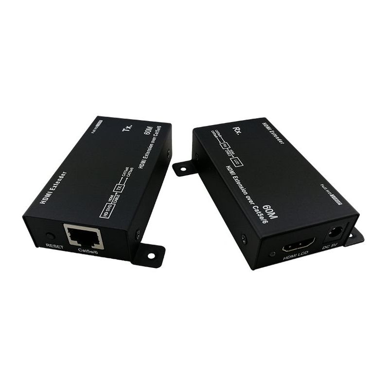 E-green Adapter-Konvertor HDMI extender – RJ 45 cat5e/6, 60m