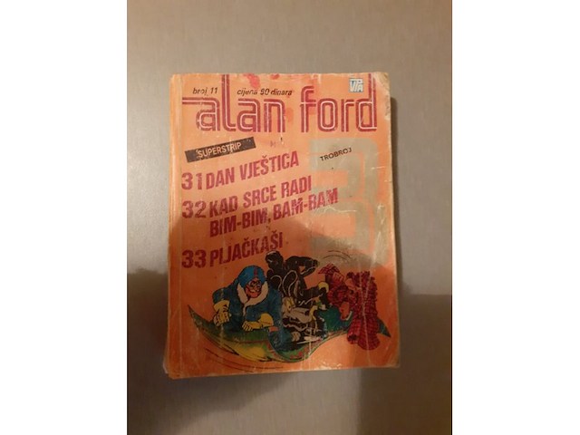 ALAN FORD SUPERSTRIP TROBROJ BR 11