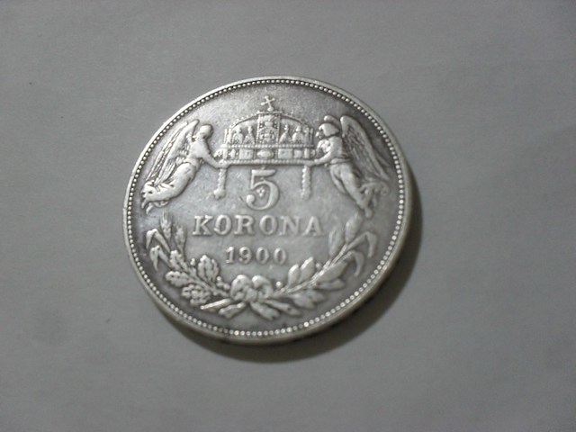 5 KORONA 1900.