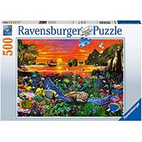 Ravensburger Puzzle Slagalica 500 - Kornjača na koralnom grebenu 16590