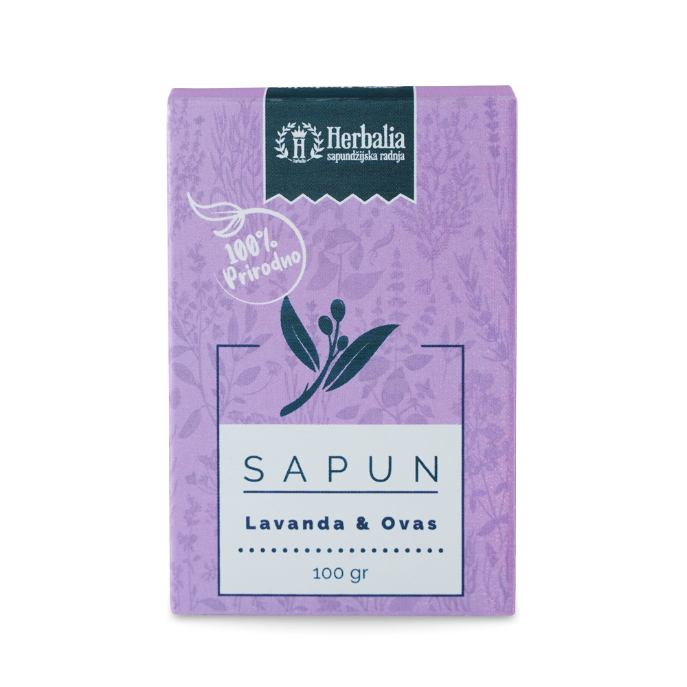 Sapun lavanda i ovas 100g