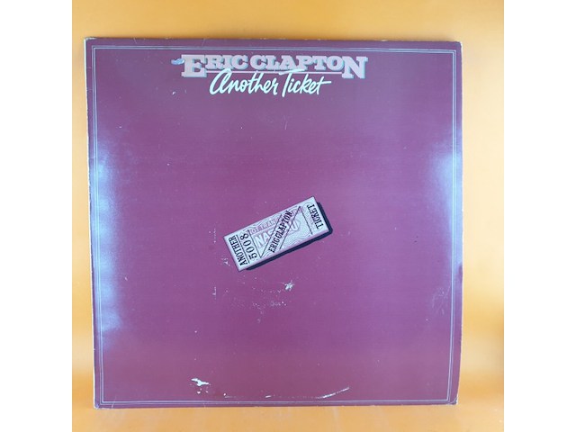 Eric Clapton ‎– Another Ticket, LP