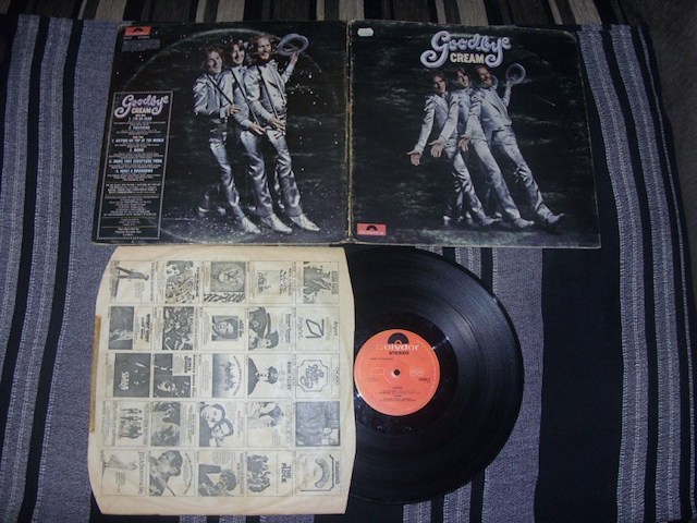 Cream – Goodbye LP Polydor UK 1969.